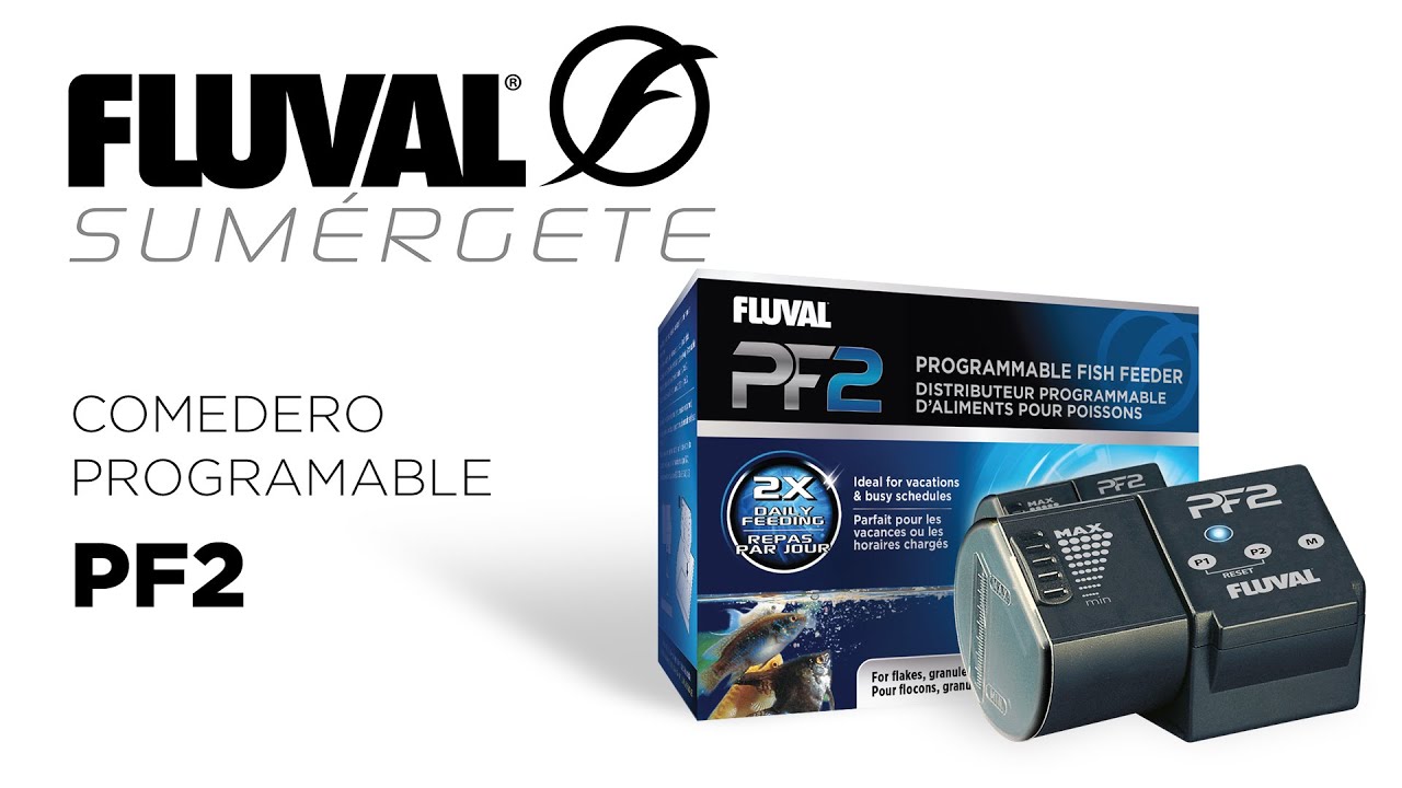 Fluval PF2 Comedero programable - YouTube