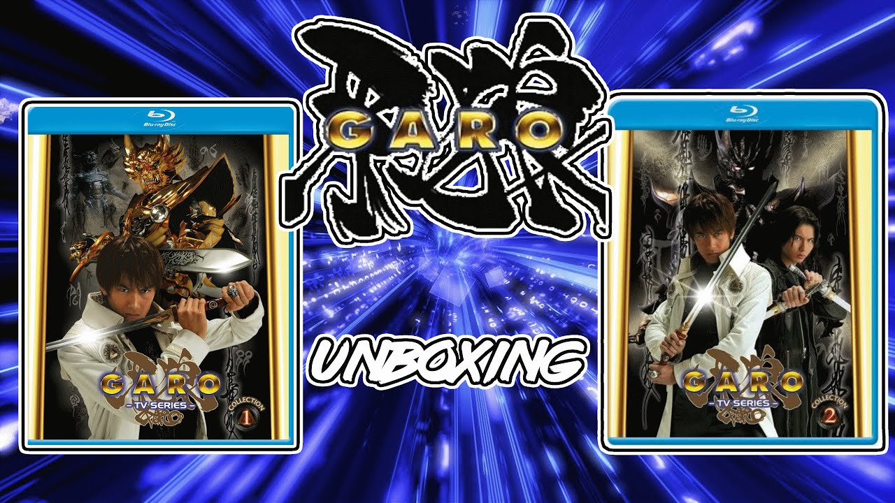 Garo TV Series Collection 1 & 2 Unboxing - YouTube