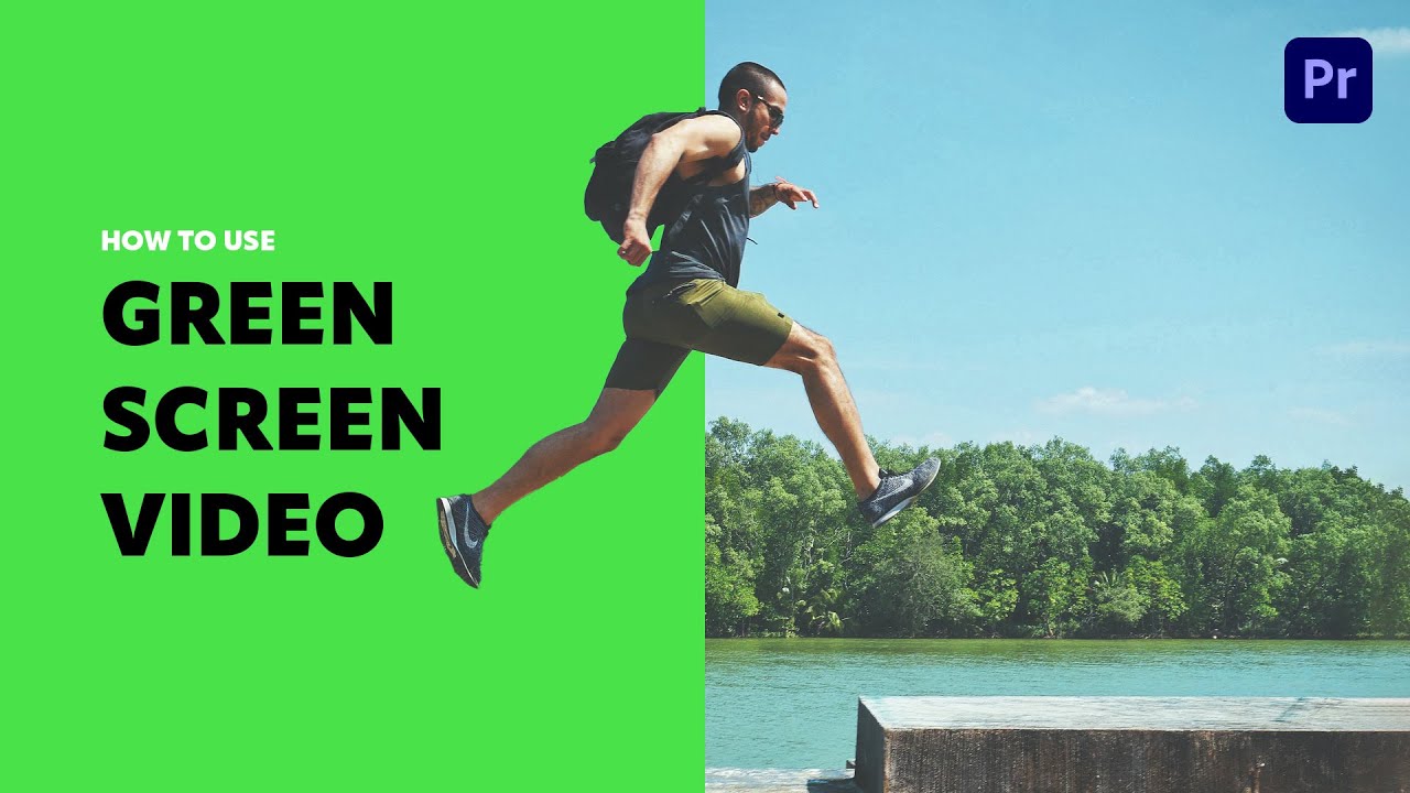 Learn how to quickly use green screen video in Premiere Pro - YouTube