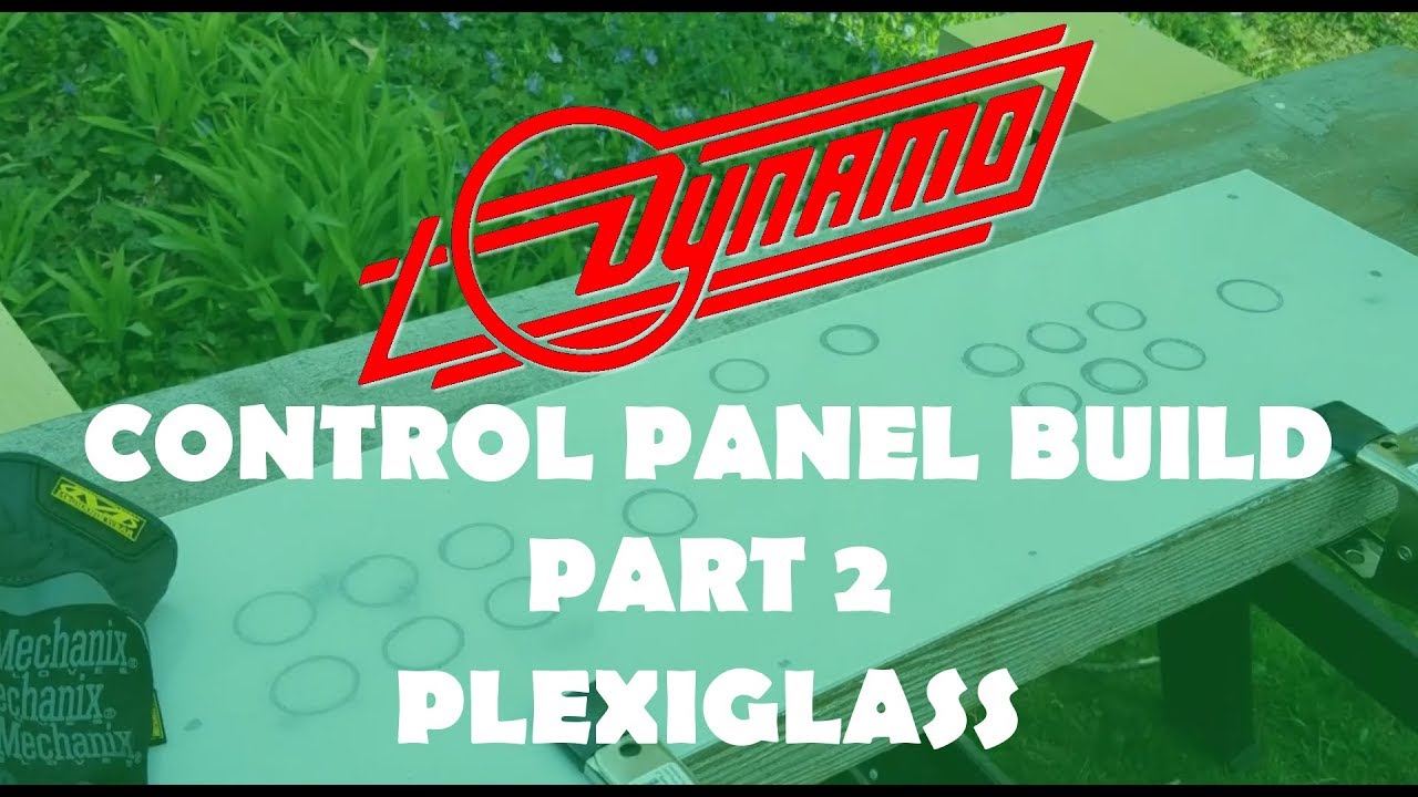 Dynamo HS-5 Arcade Cabinet Control Panel Setup - Part 2 | How to drill ...