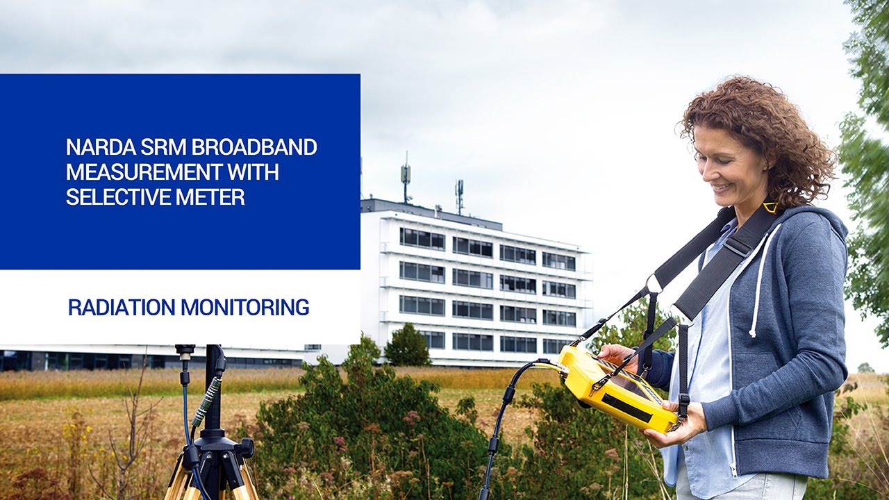 Narda SRM Broadband Measurement with Selective Meter - YouTube