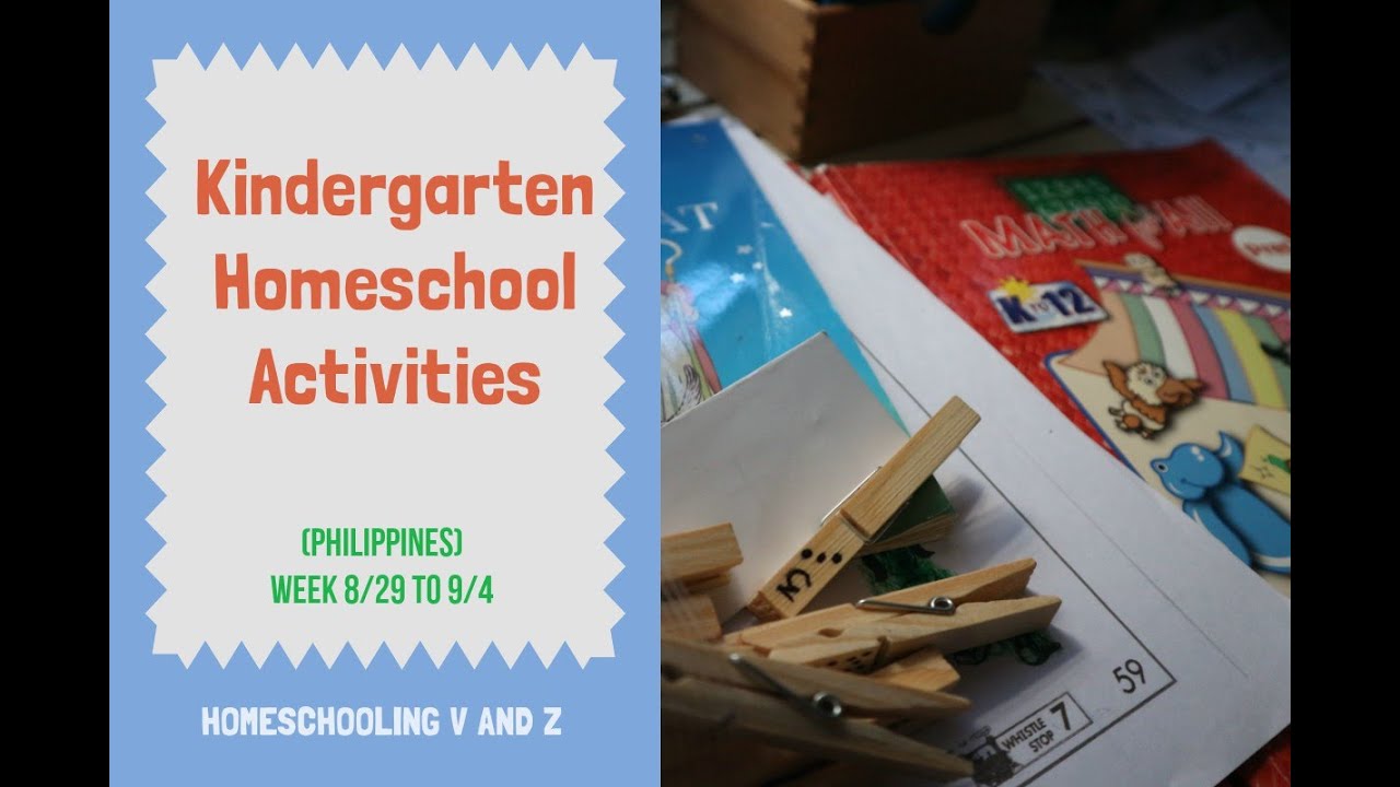 Kindergarten Homeschool Lessons and Activities (Week 12) - Tagalog ...