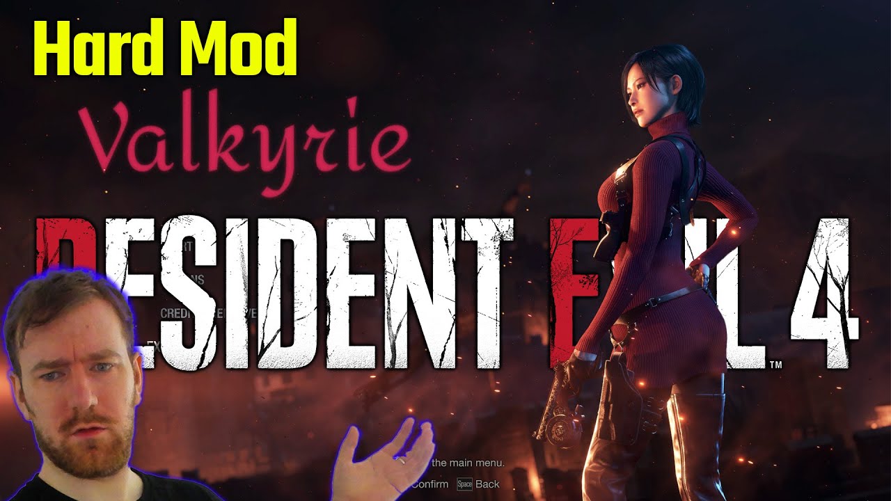RE 4 Remake Valkyrie NEW HARD Mod for Separate Ways DAY 2 #re4remake ...