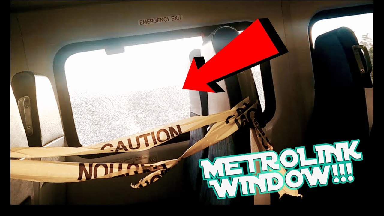 Train Crash, Shatters Window! | VLOG - YouTube