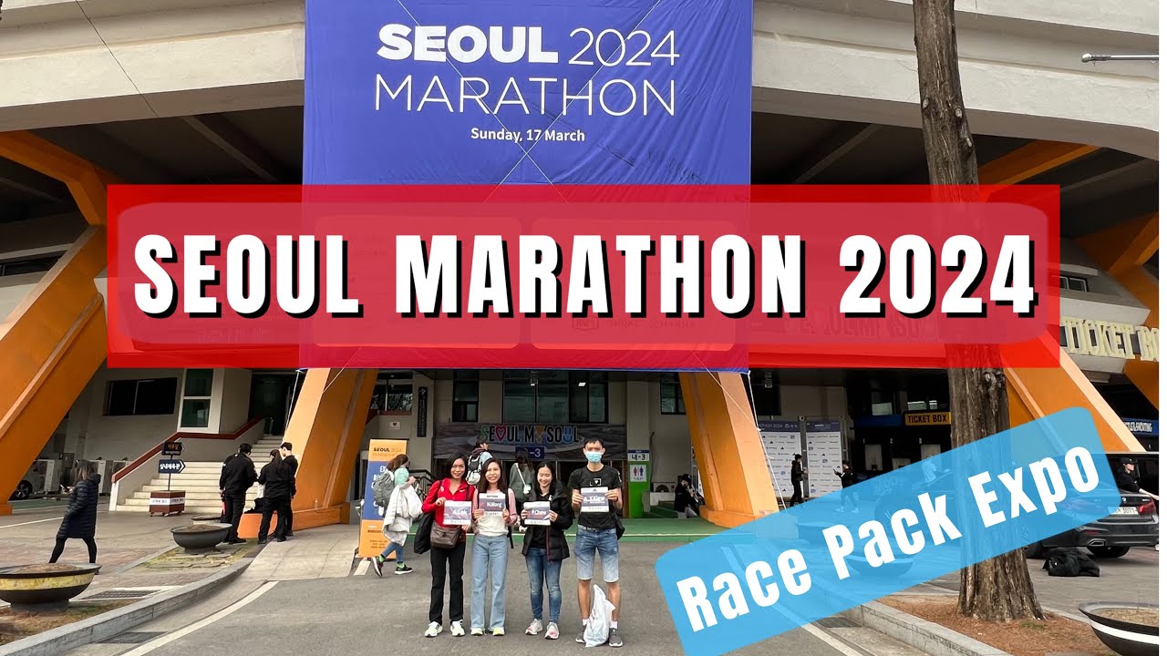 SEOUL MARATHON 2024 Race Pack Collection expo - YouTube