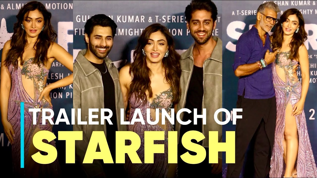 Exclusive - Trailer Launch Of “StarFish” | Khushalii Kumar | Milind Soman | Tusharr Khanna - YouTube