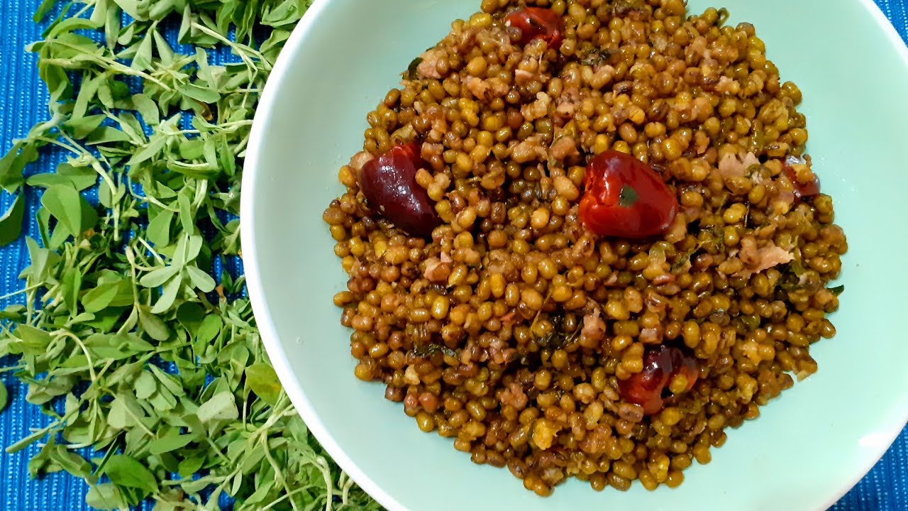 Sabat mong meethi dal (nani ki recipe) - YouTube