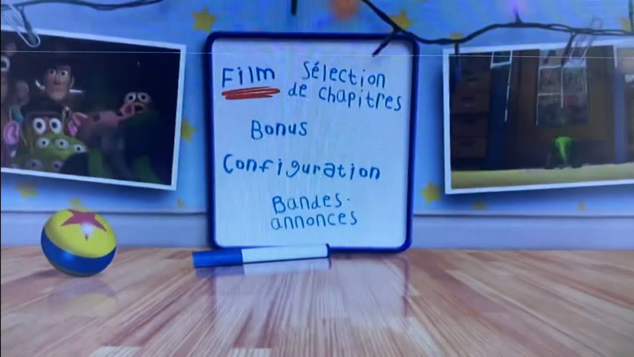 Le Menu du dvd de Toy Story 3 - YouTube