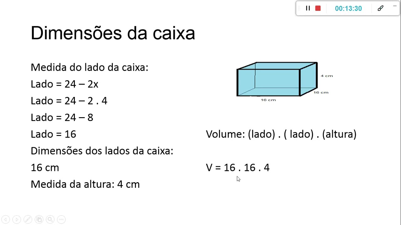 Volume máximo - Otimização ou maximização de volume - YouTube