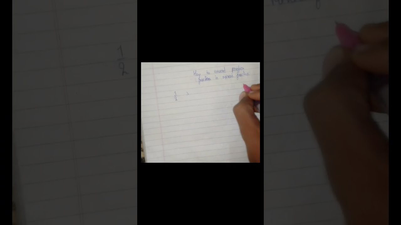 How To Convert Proper Fraction Into Mixed Fraction YouTube How To Convert Proper Fraction Into Mixed Fraction YouTube