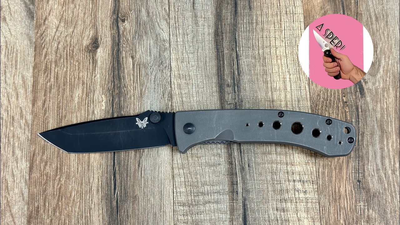Benchmade 760 LFTI CPM-M4. Краткий обзор ножа - YouTube