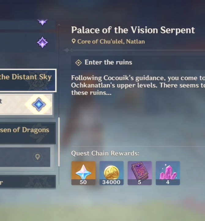 Quest, Palace of the Vision Serpent (Ochkanatlan) | Genshin Impact #f2p ...