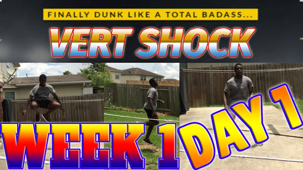 VERT SHOCK Pro: PRE-SHOCK Phase(WEEK 1 DAY 1)[FOLLOW ALONG] - YouTube