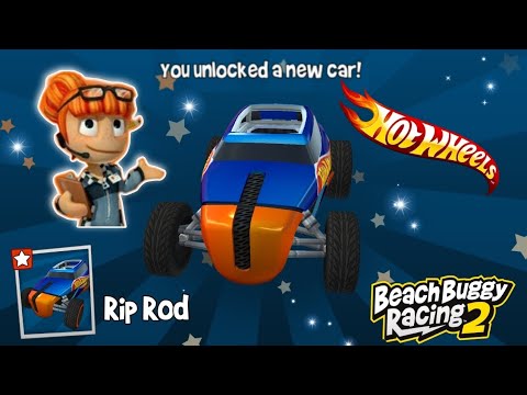 Rip Rod Unlocked 🥳 - Beach buggy Racing 2🏖| #bbr2 - YouTube
