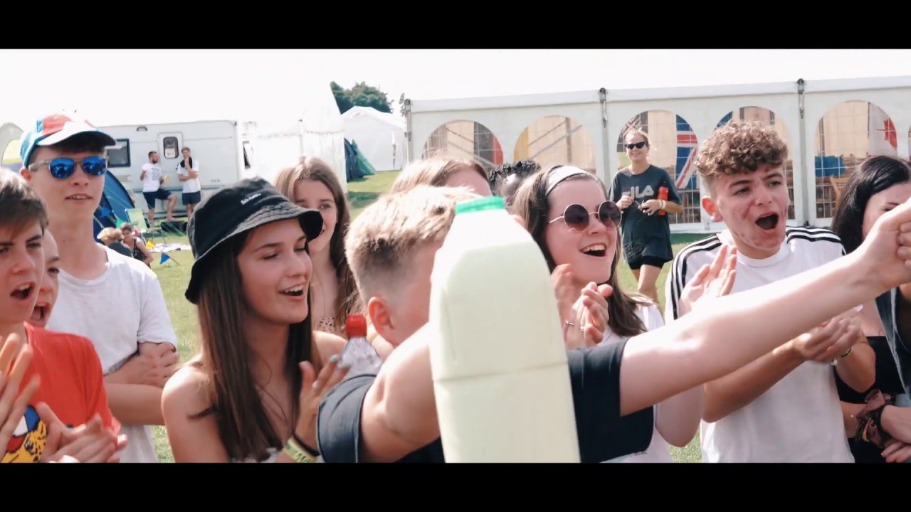 Newday — Out & About - Milk Jug Challenge - YouTube