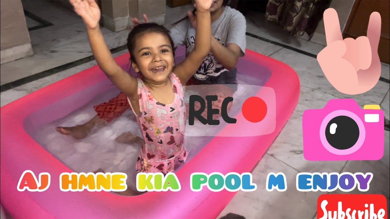 Aj hmne kia pool m enjoy..🌊 ||kaursingh vlogs|| - YouTube