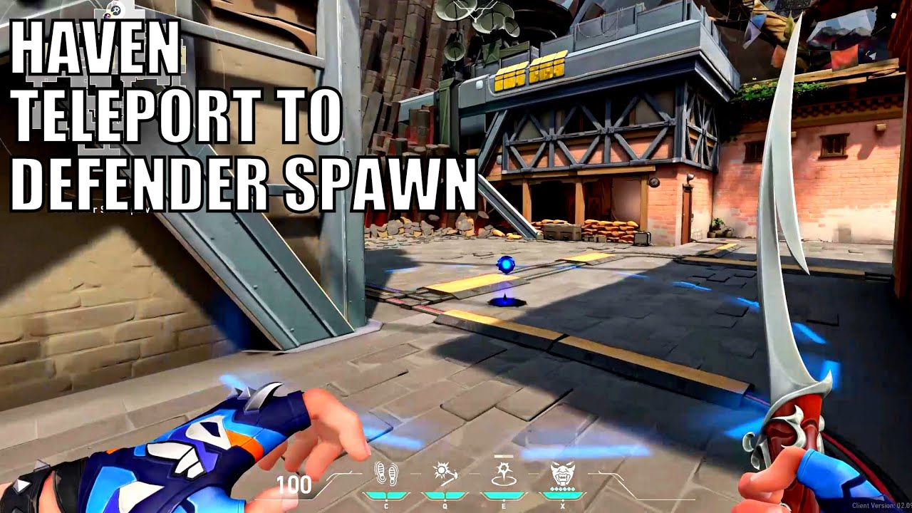 EASY YORU TELEPORTS | HAVEN - defender spawn and back C | Easy to Learn ...