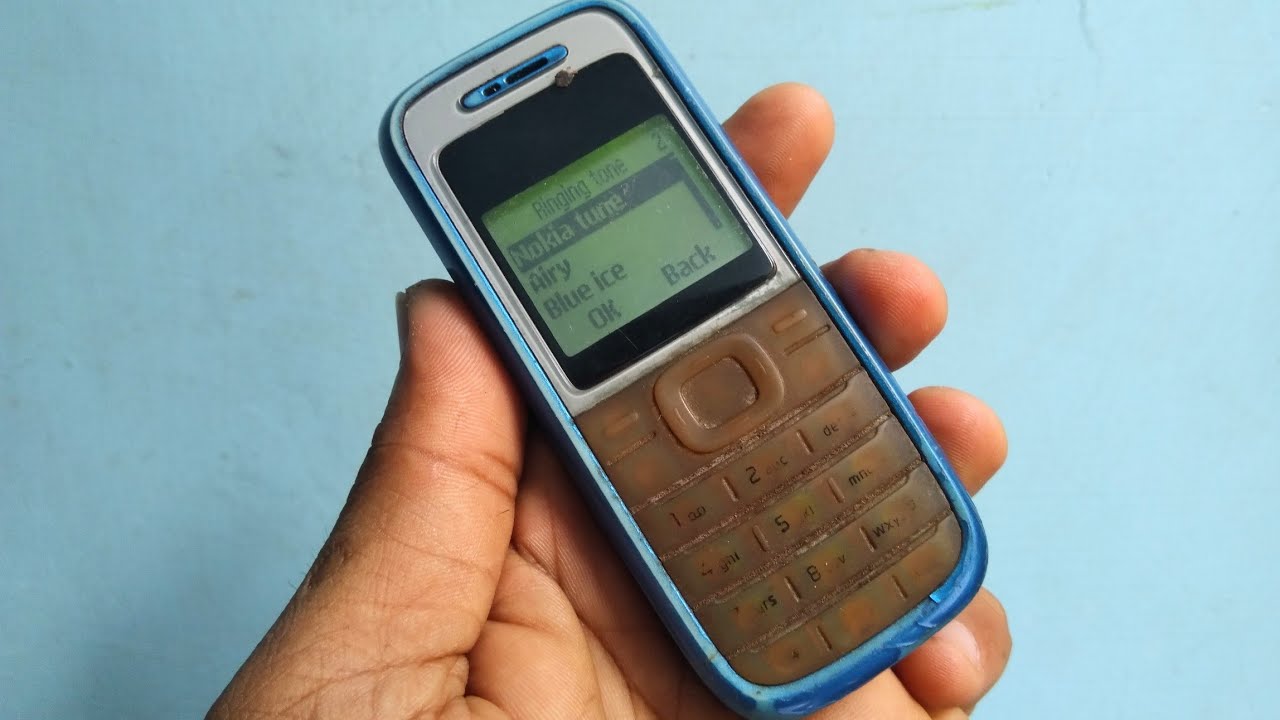 Nokia 1200 Nokia Tune,airy,Blue ice - YouTube