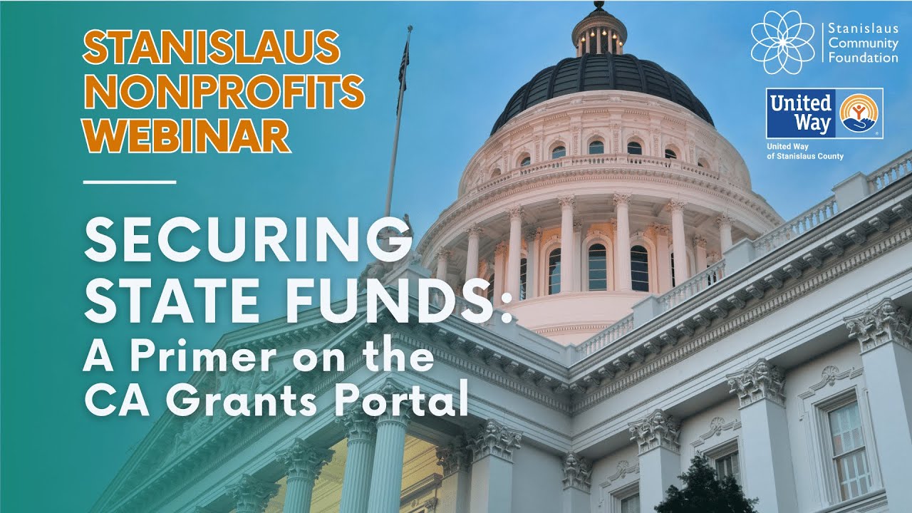 Securing State Funds: A Primer on the CA Grants Portal - YouTube