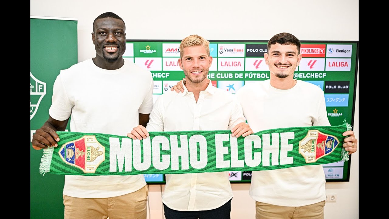 Presentación oficial de Agustín Álvarez y Bambo Diaby como nuevos ...