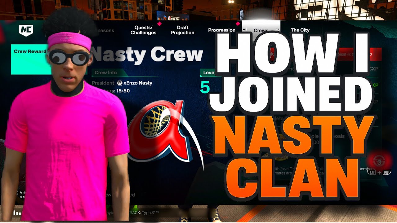 HOW I JOINED NASTY CLAN - YouTube