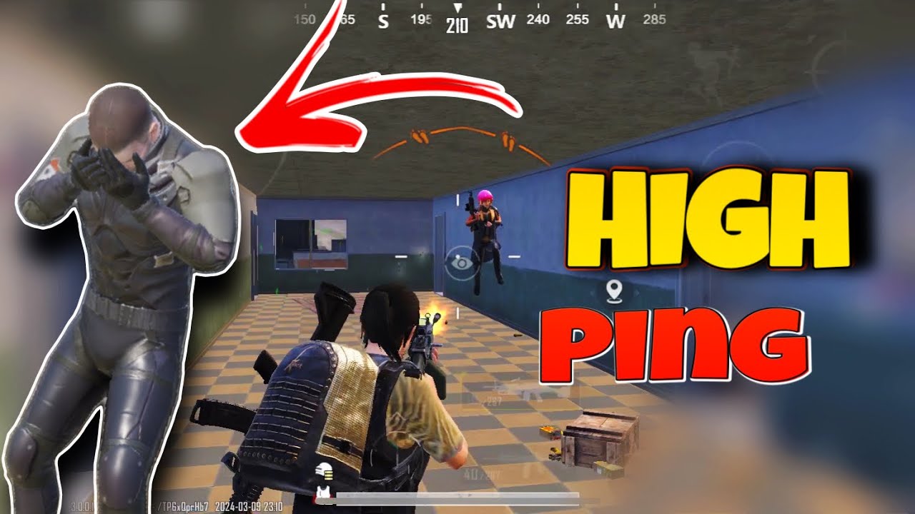 High ping but still playing 🔥| GIRL Gamer | BGMI gameplay - YouTube