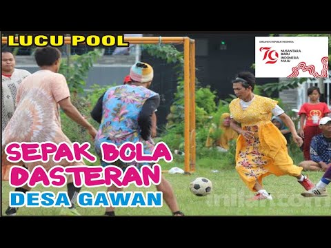 HEBOH..!! LUCU.!! VIRAL.!! SEPAK BOLA KOSTUM DASTER#jelastv - YouTube