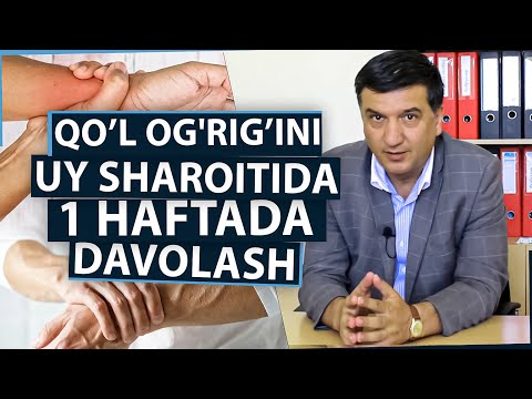 Qo'l og'rig'ini uy sharoitida davolash oddiy usuli. Қўл оғриғини уй шароитида даволаш оддий усули