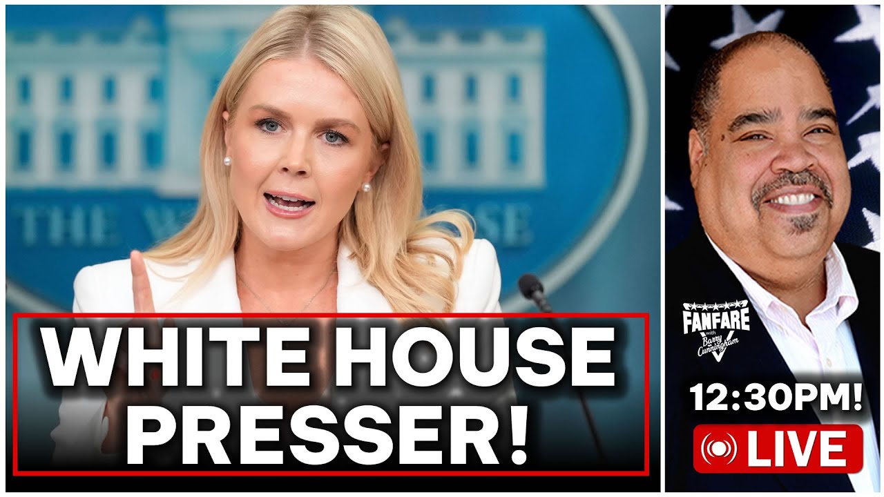 KAROLINE LEAVITT HOSTS WHITE HOUSE PRESS CONFERENCE AND MORE TRUMP NEWS ...