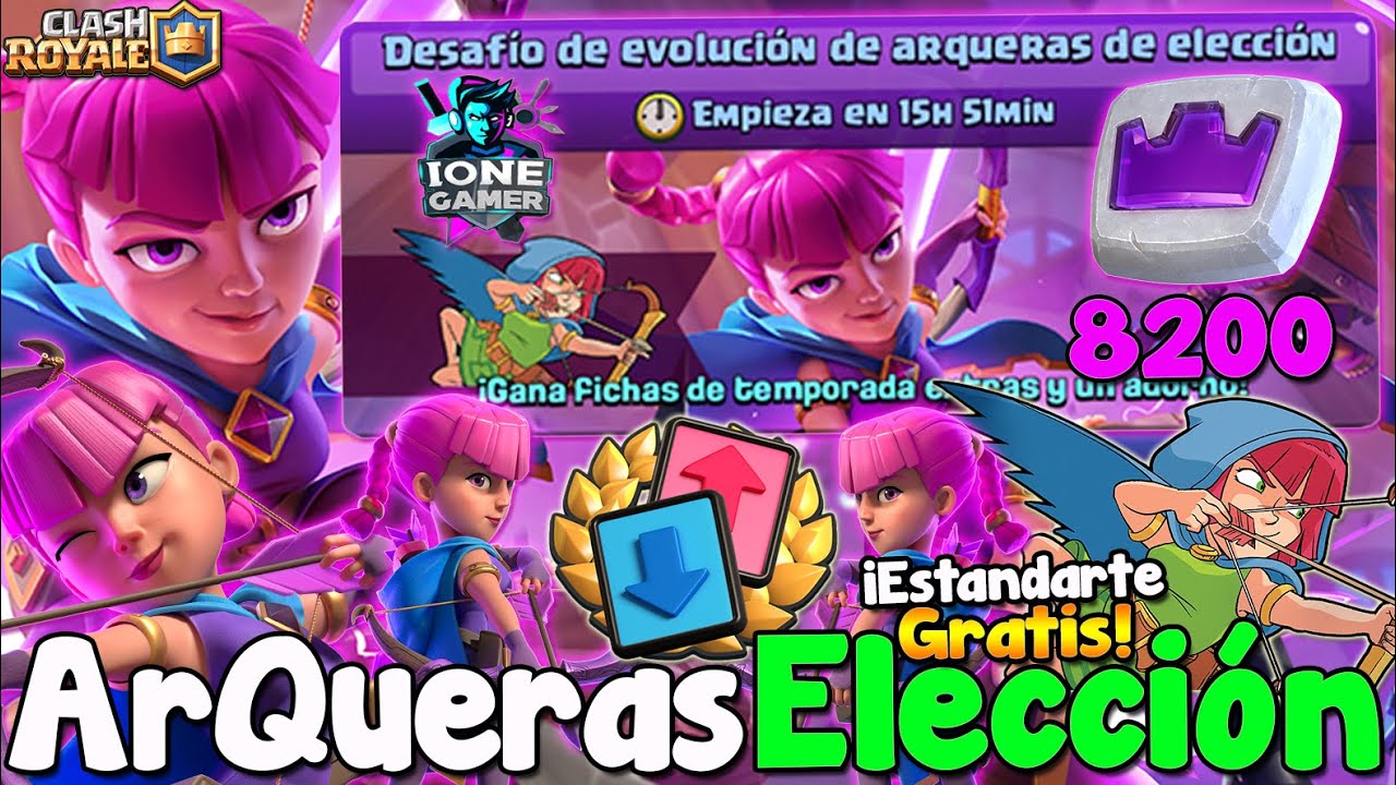 DESAFÍO DE EVOLUCIÓN DE ARQUERAS DE ELECCIÓN SEASON 53 🏹 ESTANDARTE ...
