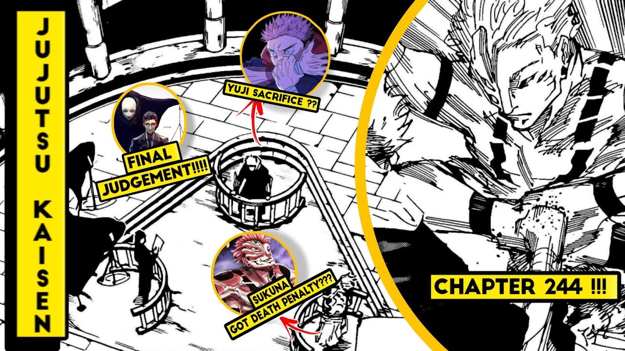 SUKUNA GOT DEATH PENALTY 😱😱 | HIGURUMA FINAL JUDGEMENT | jjk " chapter ...