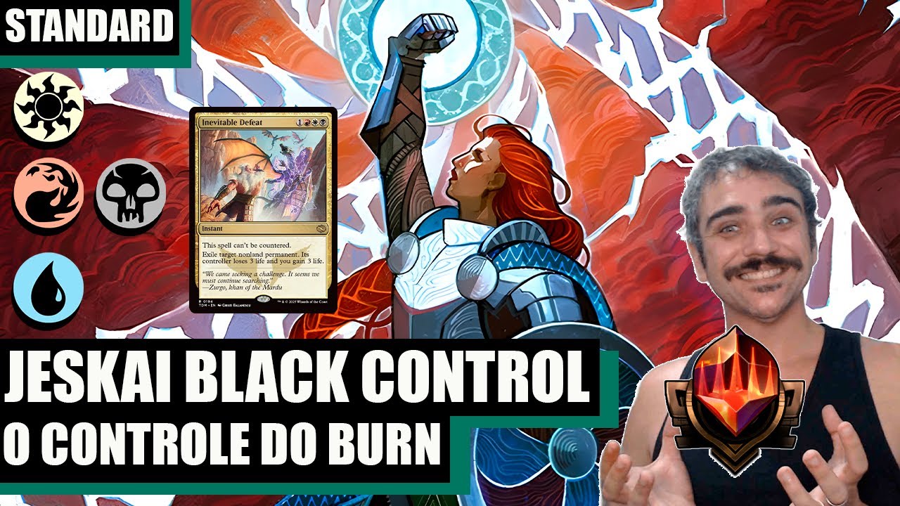 CHEGAMOS NO MÍTICO COM O CONTROLE MAIS LETAL DO STANDARD - Jeskai Black ...