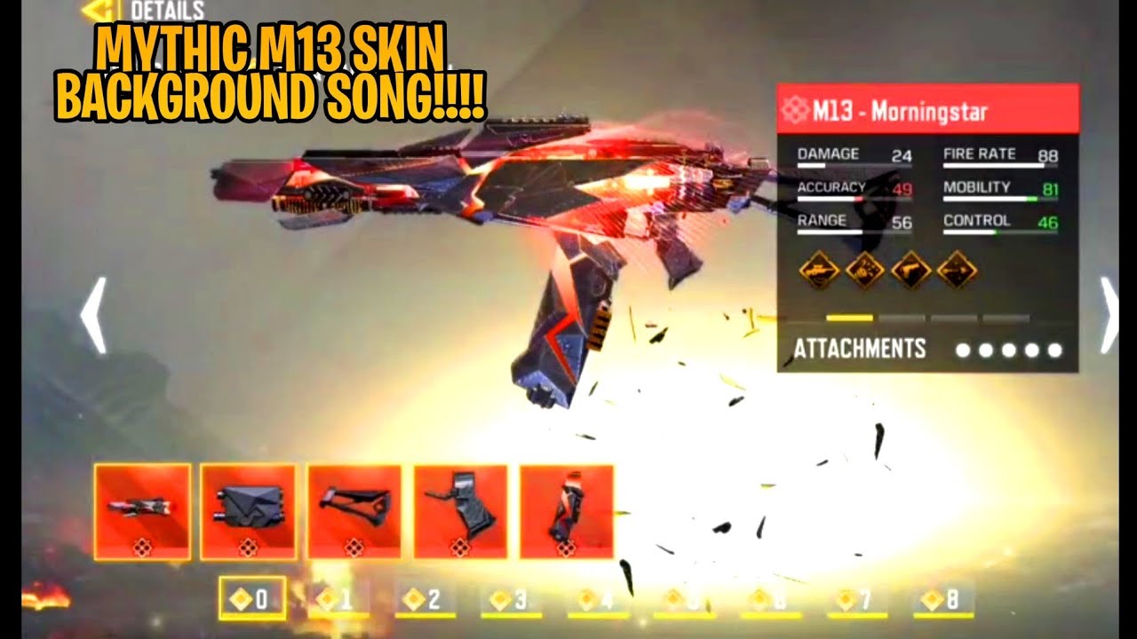 *NEW* MYTHIC M13 SKIN LOBBY BACKGROUND SONG... CODMOBILE - YouTube