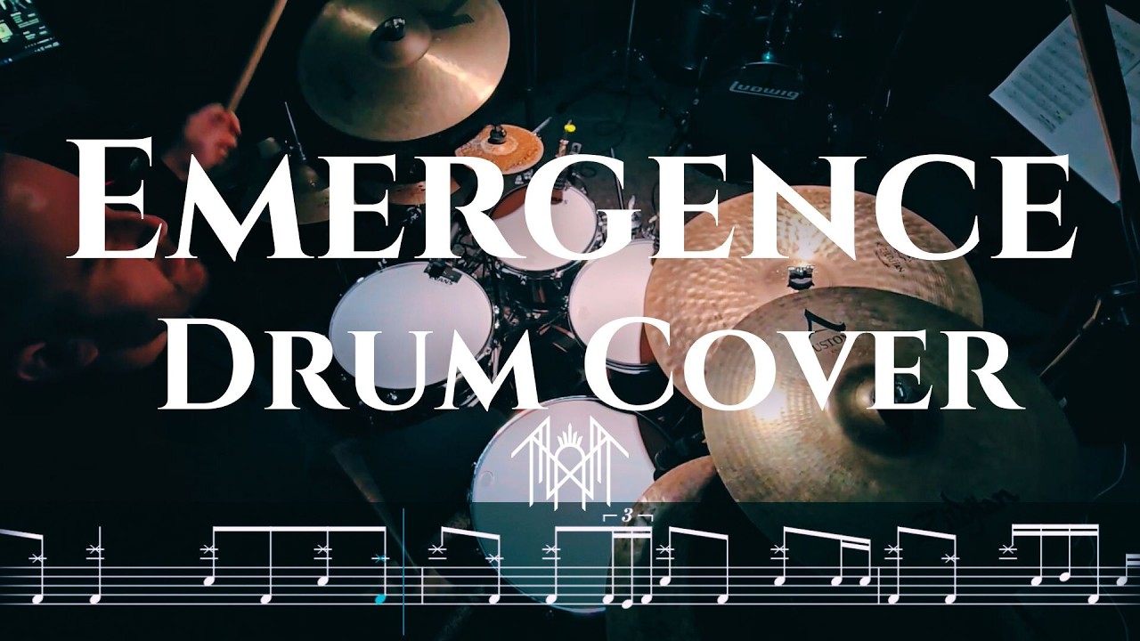 Sleep Token's Emergence Drum Cover and Transcription - YouTube