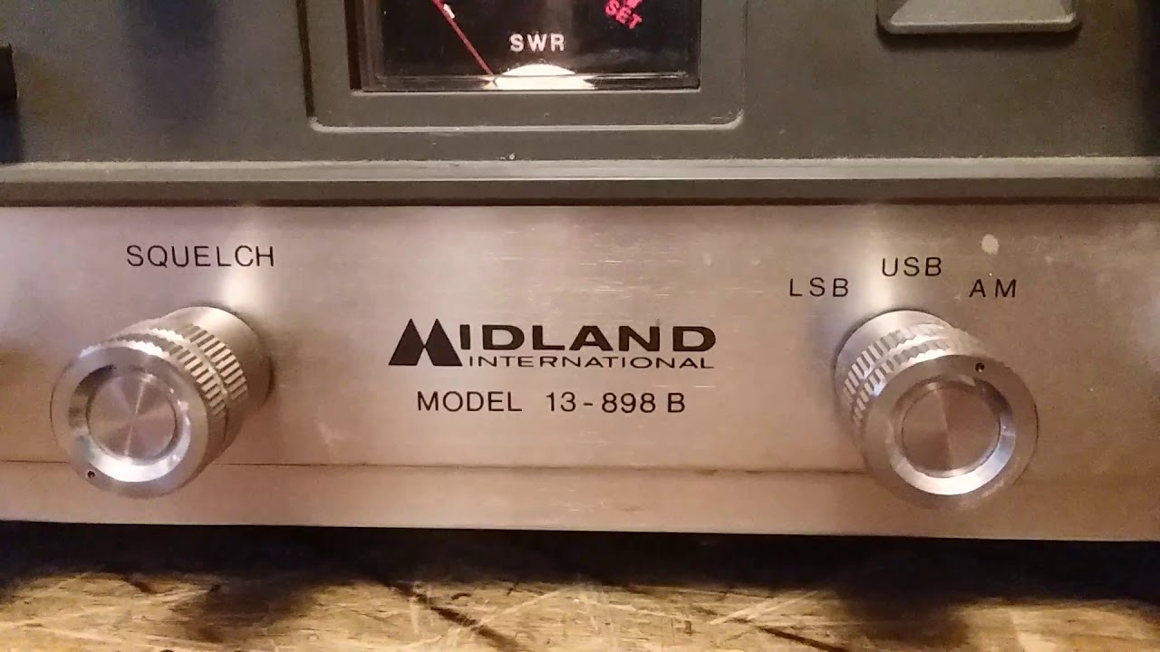 Midland 13 898b 23 ch base - YouTube