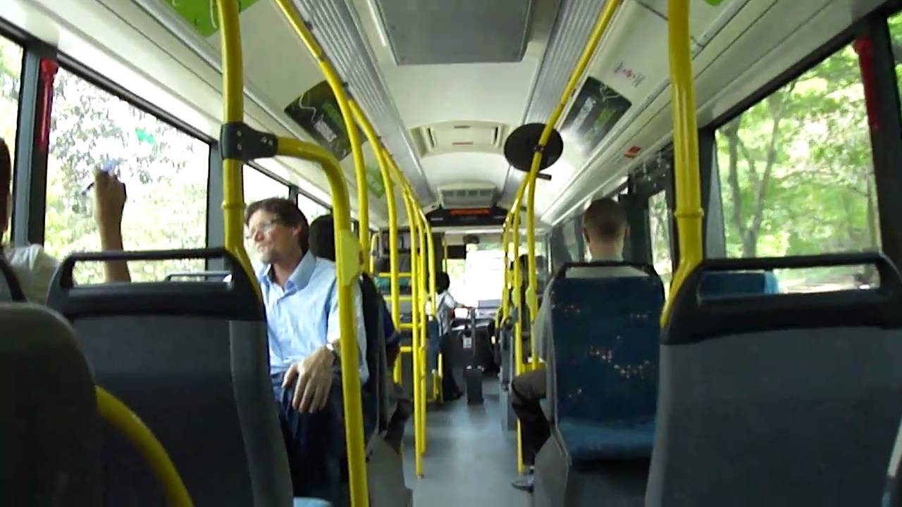 Volvo 7700 Hybrid - Inside the bus - YouTube