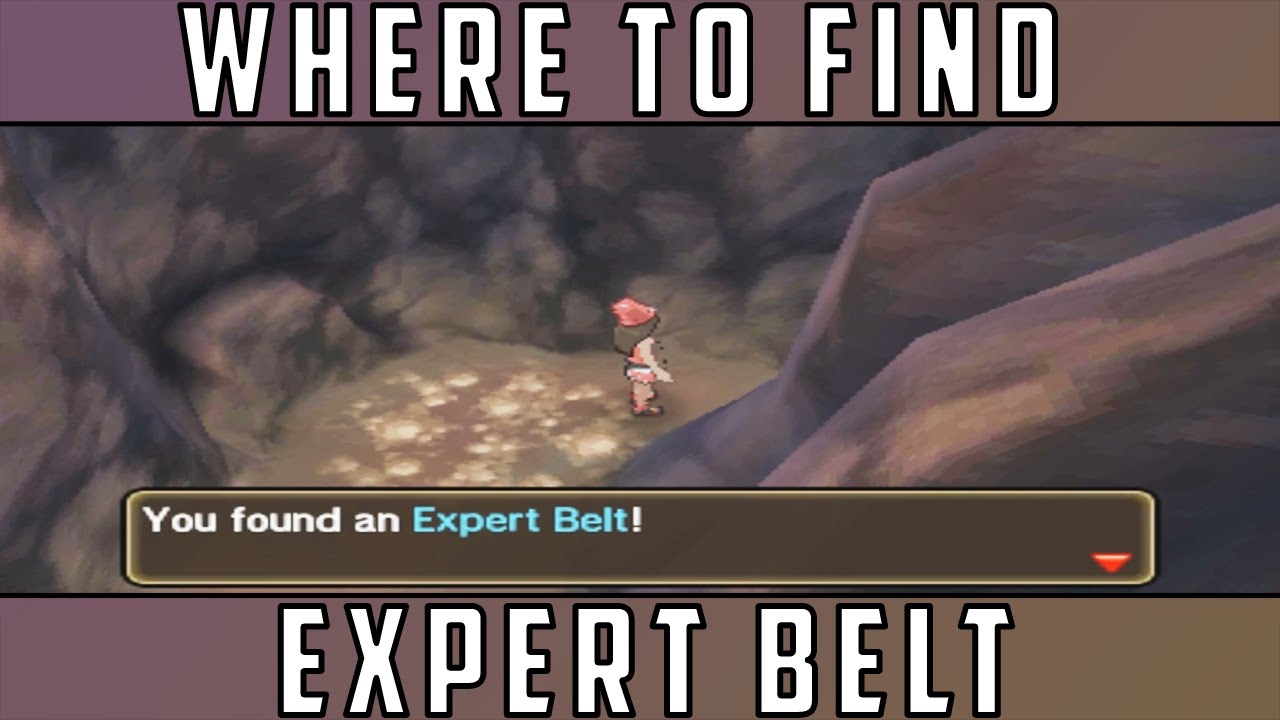 Where To Find Expert Belt - YouTube