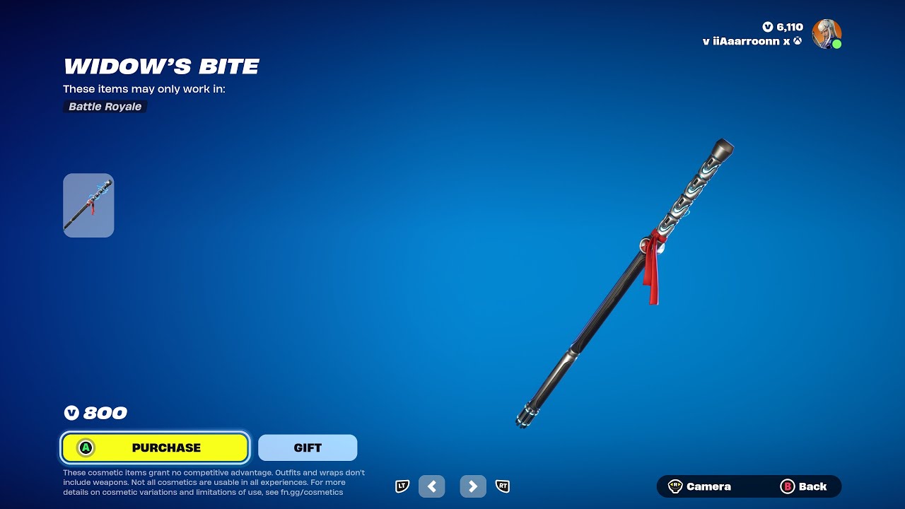 Fortnite Item Shop, March 30th 2024 - *VERY RARE* WIDOW’S BITE PICKAXE ...