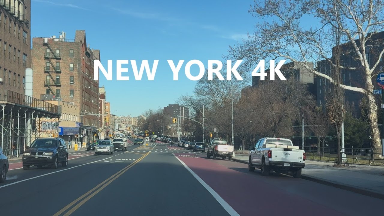 4K New York - Driving tour of Bronx ( Webster Avenue ) - YouTube