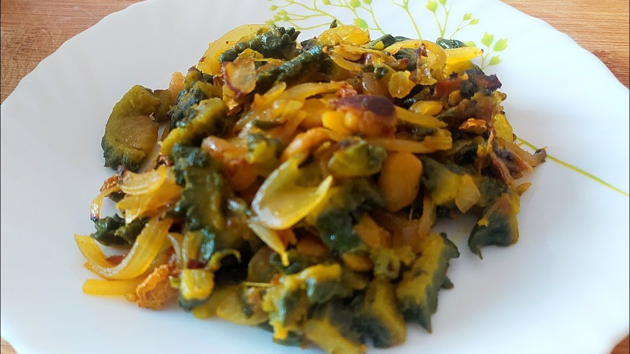 Karela bhujiya Easy simple Recipe| Karela Sabji Enjoy with Rice, Roti ...
