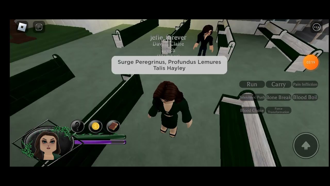 Davina Showcase On Roblox Tvd Anarquia - YouTube