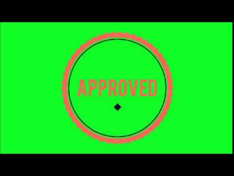 approved green screen effect - YouTube