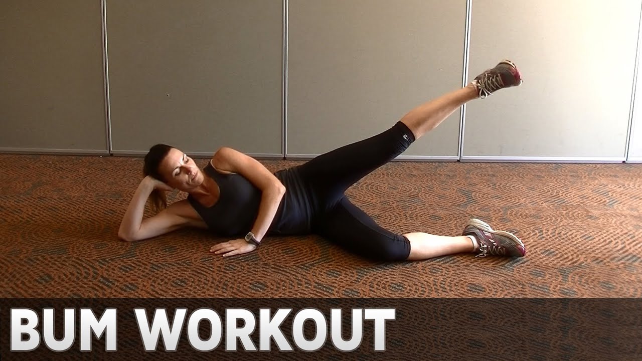 At Home Glute Exercises - Bum Shaper Workout - YouTube