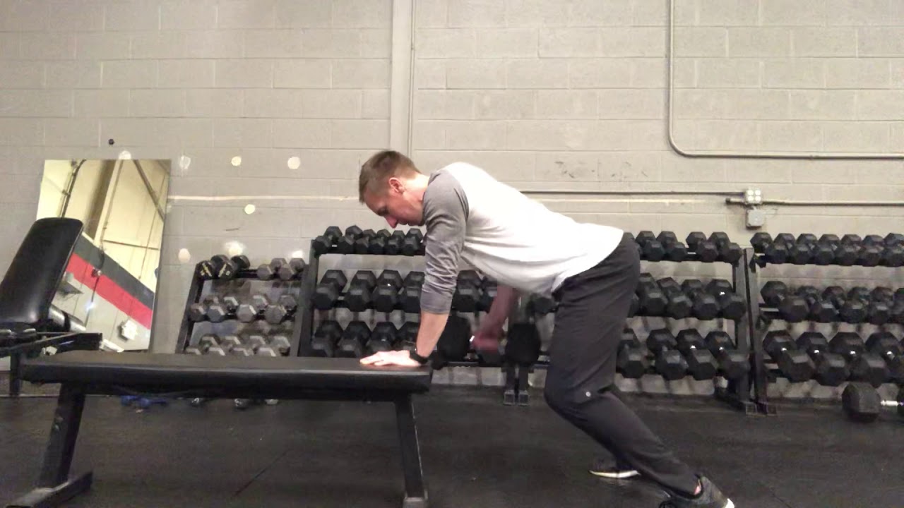 Quadruped Single Arm Row - YouTube