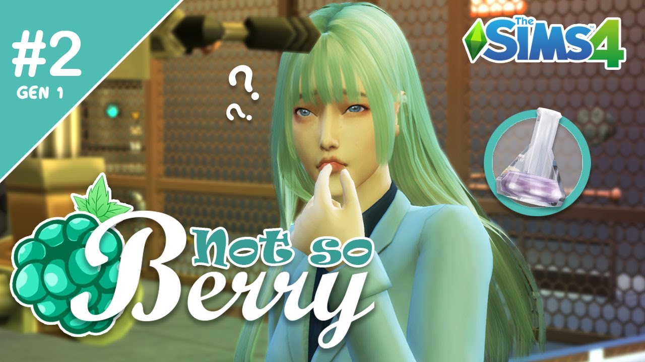 The Sims 4 : Not so Berry Challenge l GEN1 l #2 นักวิทยาศาสตร์สมอง ...