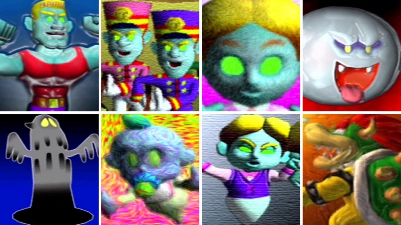 Luigi's Mansion - All Bosses - YouTube