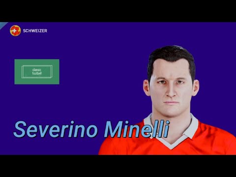 Severino Minelli - PES Clasico (Face, Body& Stats) - YouTube
