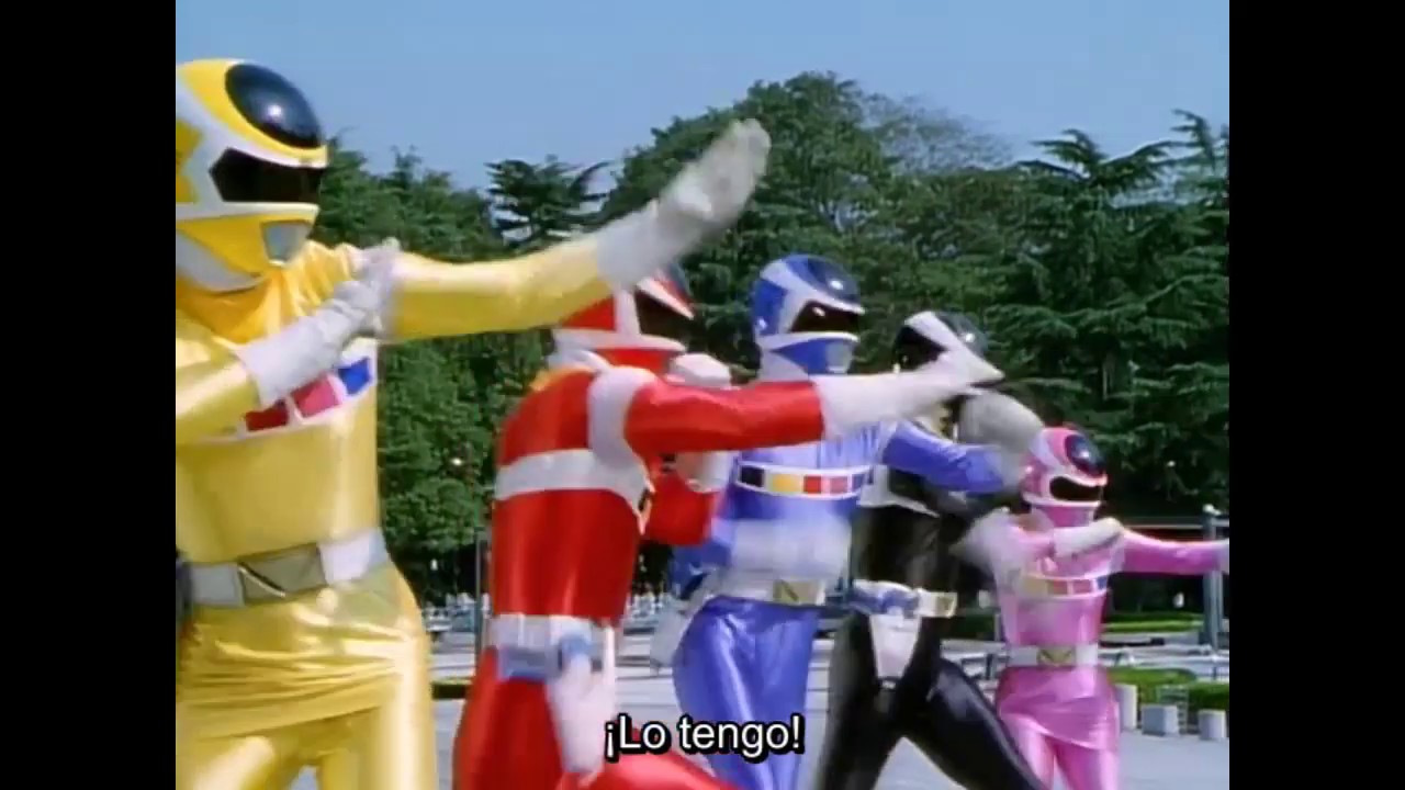 denji sentai megaranger mega blue en problemas - YouTube