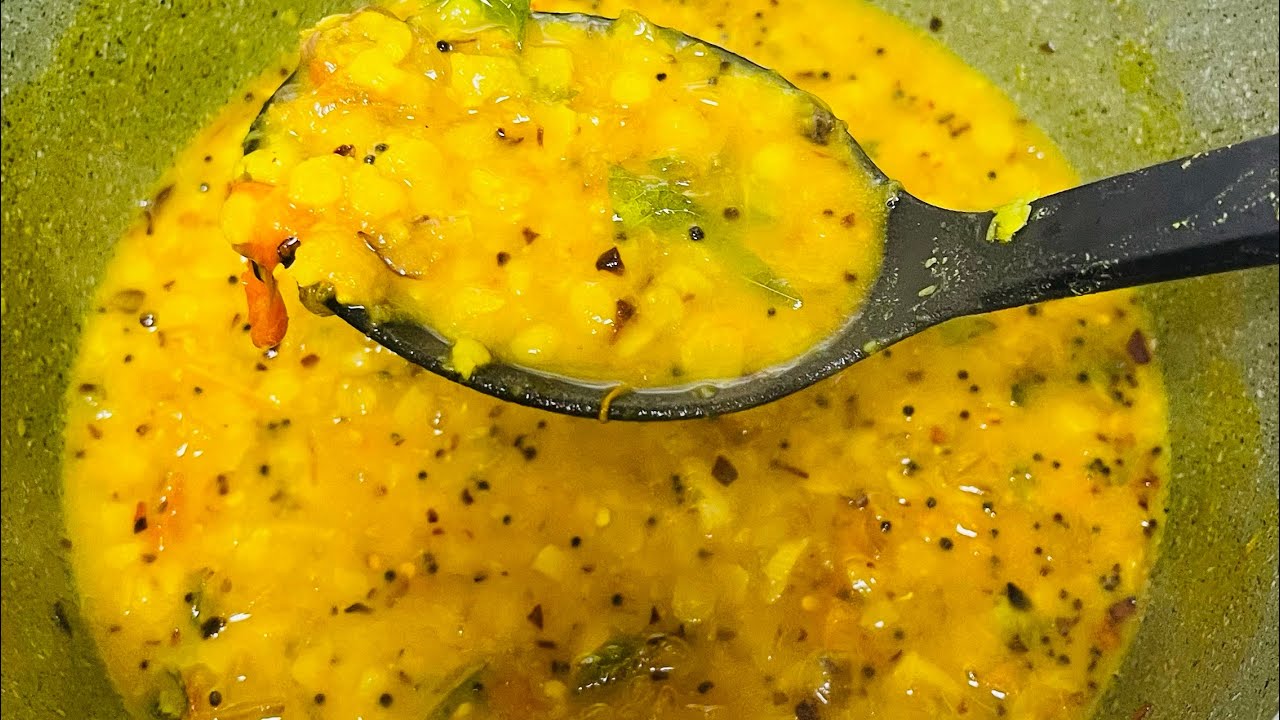 Parippu Kuthi Kachiyathu || Easy Spiced Dal curry in 10 mins|| Side ...