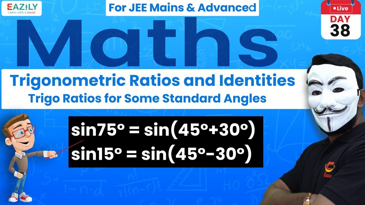 Trigonometric Ratios for Some Standard Angles | Zero to HERO Class ...